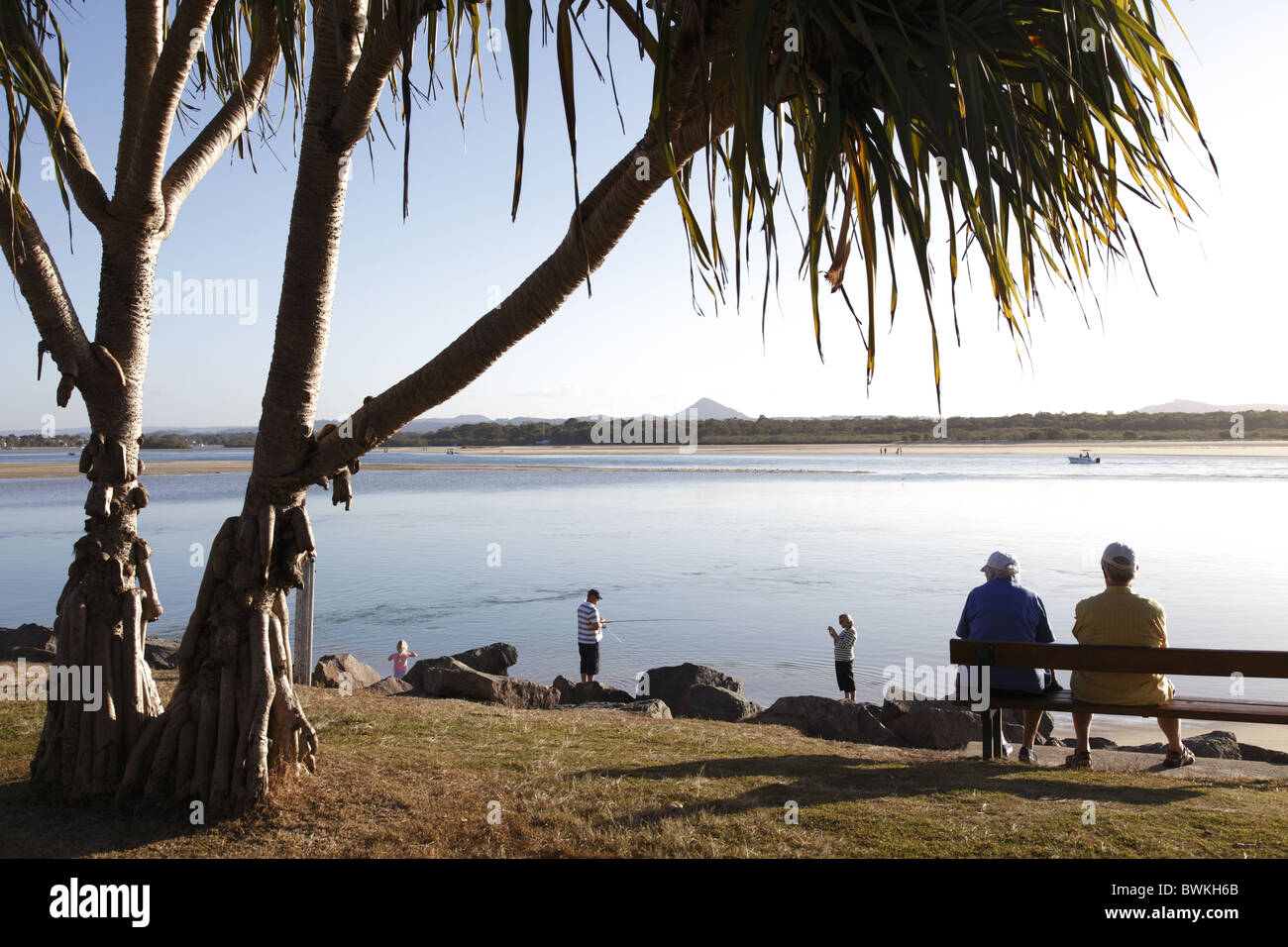 Peaceful river estuary scene hi-res stock photography and images - Alamy