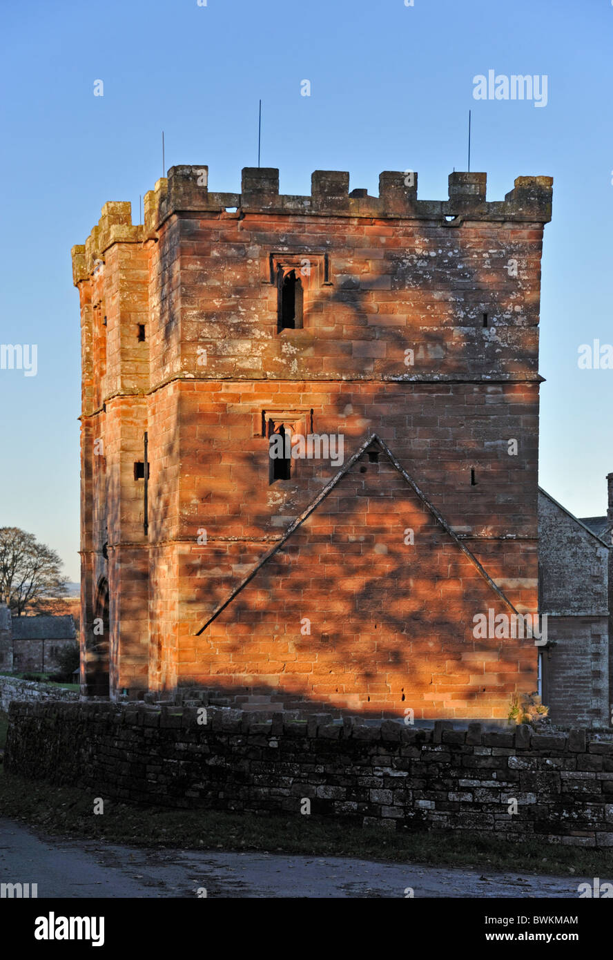 Wetheral Priory Gatehouse. Wetheral, Cumbria, England, United Kingdom ...