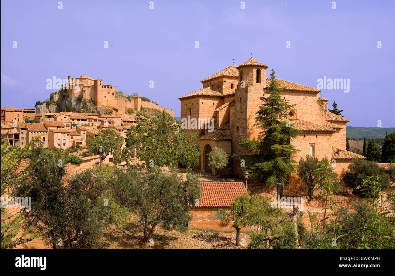 Castle alquezar huesca province spain hi-res stock photography and ...