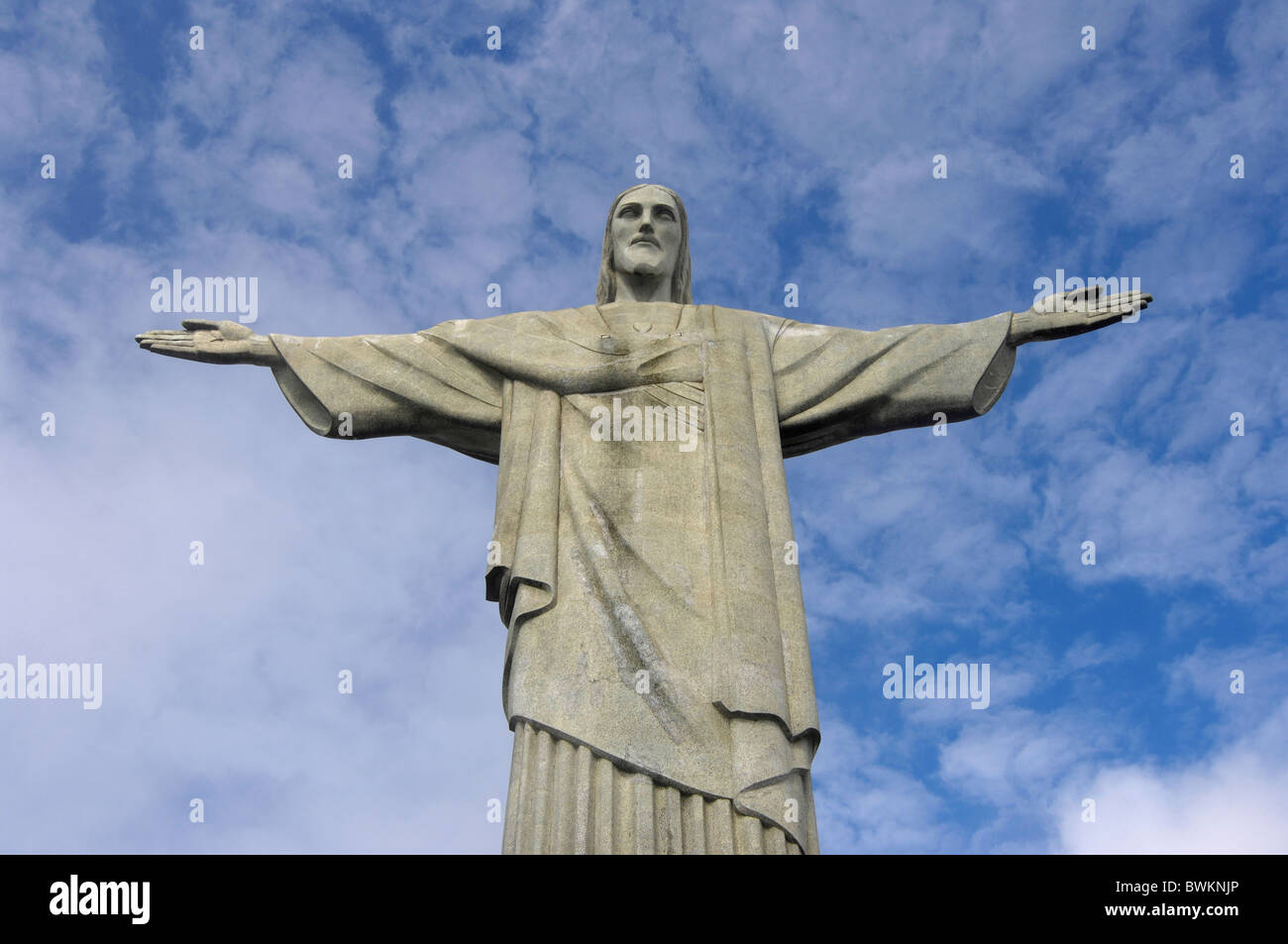 Brazil South America Rio de Janeiro Corcovado Jesus-Statue Monumento ...