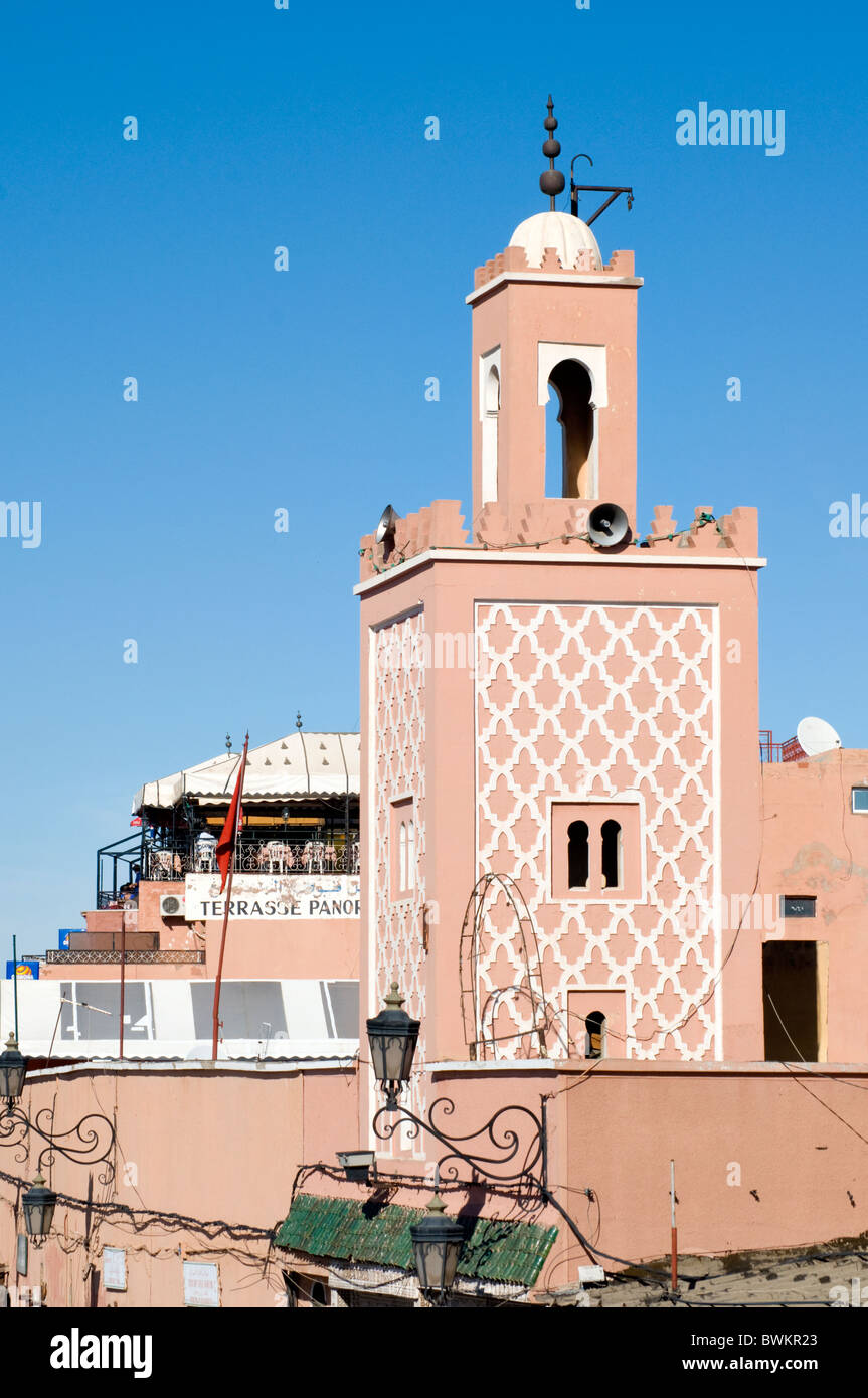 Mosque Tower in Marrakech Stock Photo - Alamy