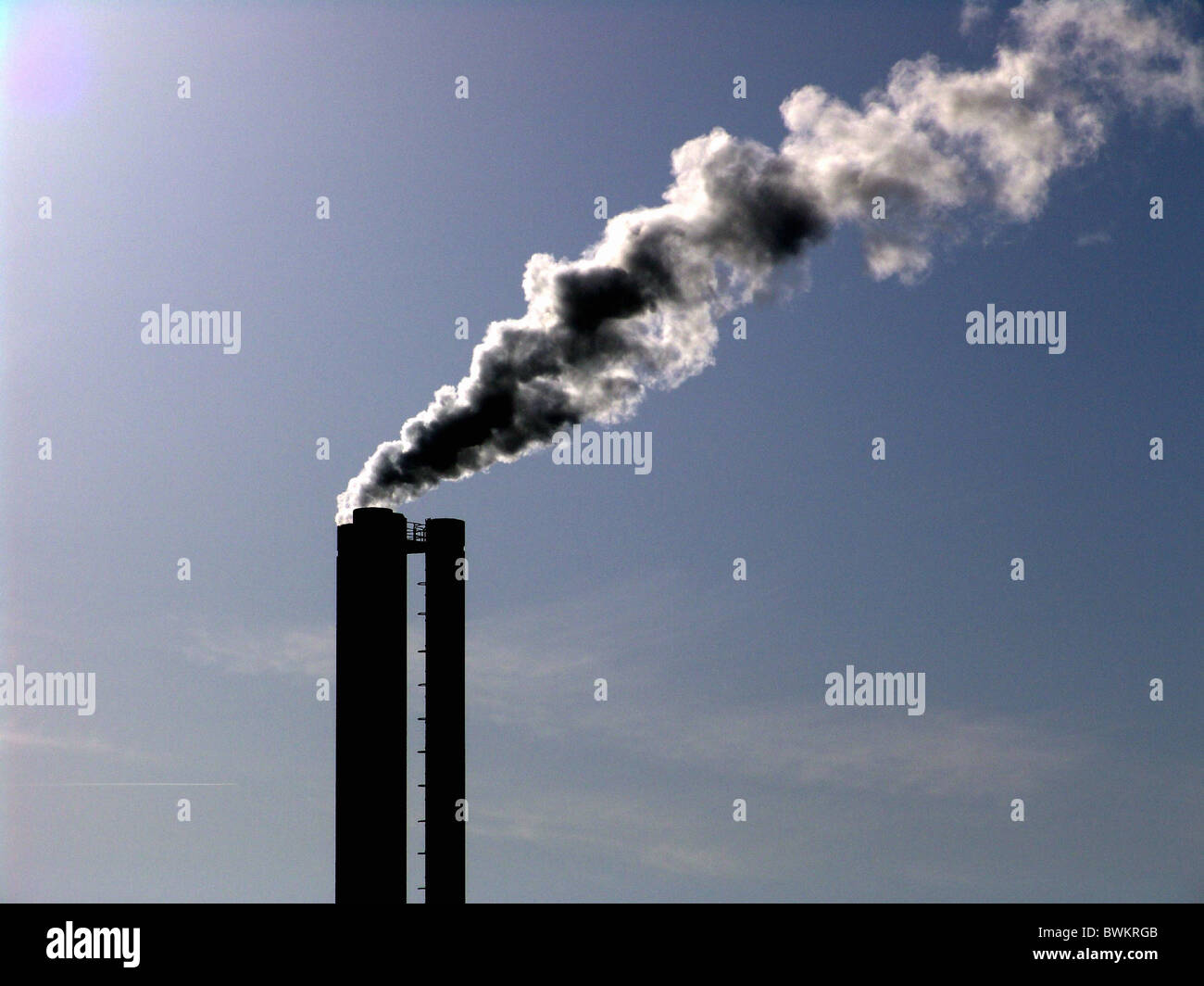 chimney fireplace smoke waste gases environment environmental pollution ...