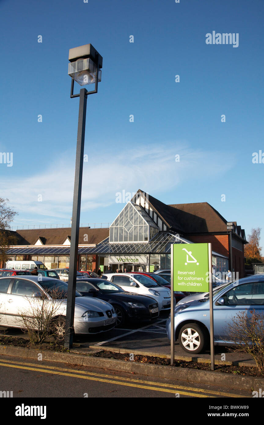 Waitrose supermarket in Sandbach UK Stock Photo - Alamy