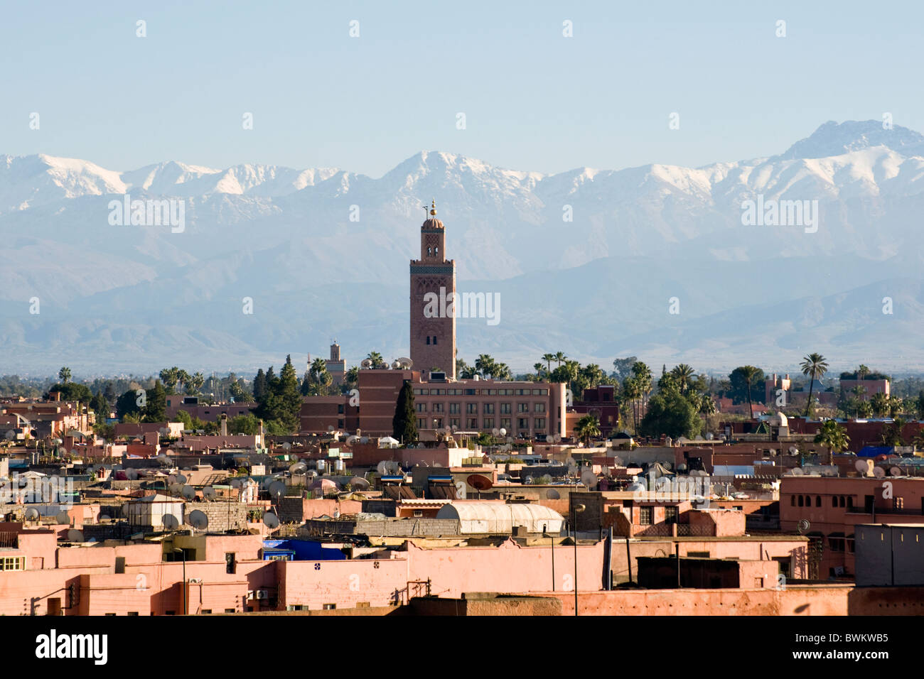 Marrakesh view hi-res stock photography and images - Alamy