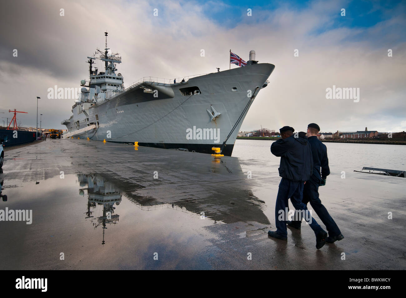 Aircraft carrier ark royal on hi-res stock photography and images - Alamy