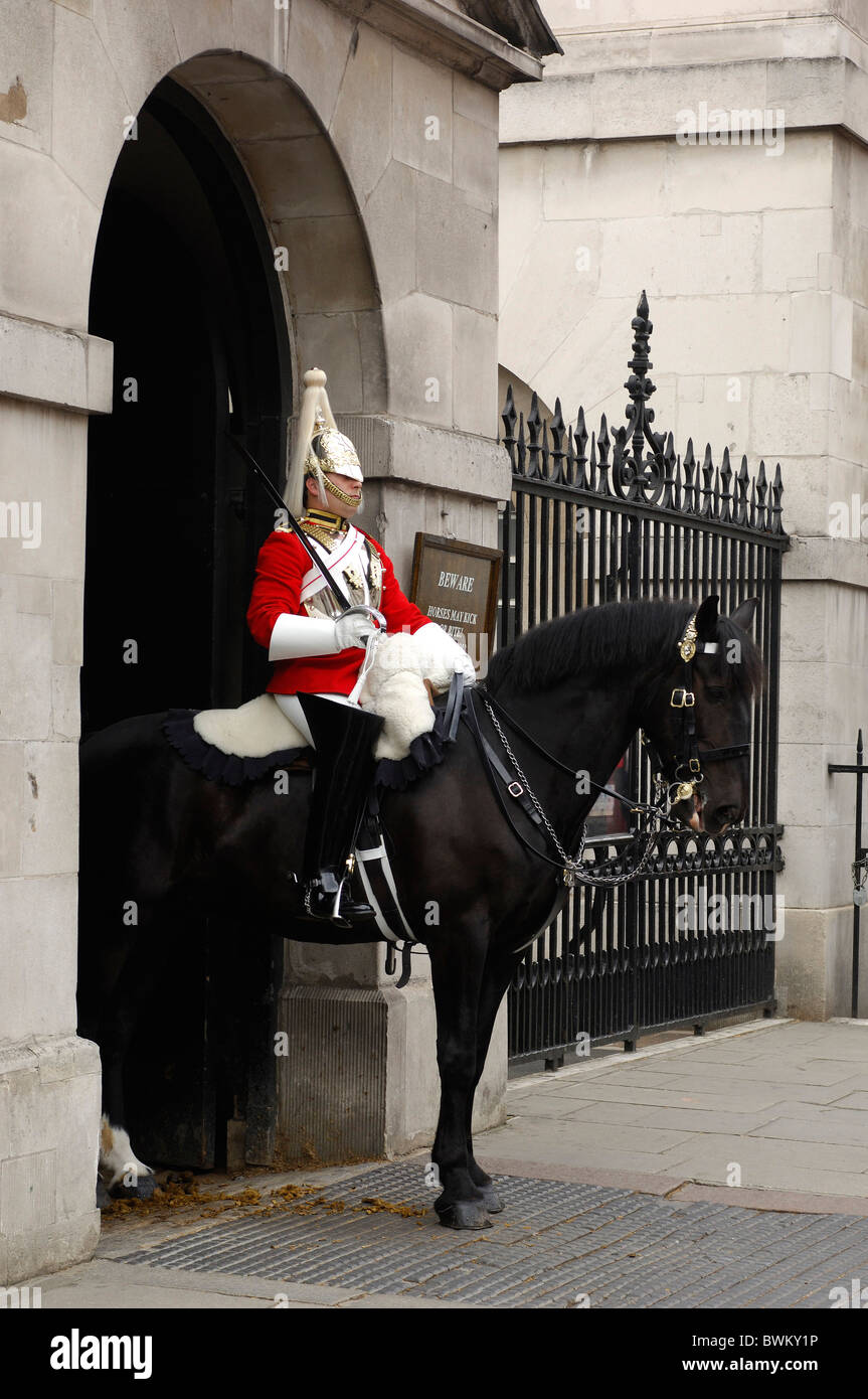 UK London Horse Guards Whitehall Strand Great Britain Europe England ...