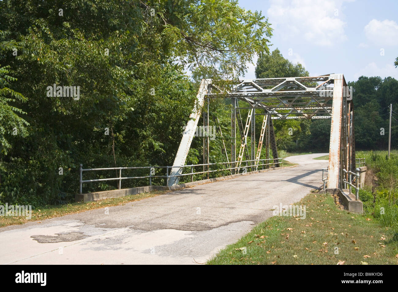 pony bridge on route 66 spencer missouri Stock Photo - Alamy
