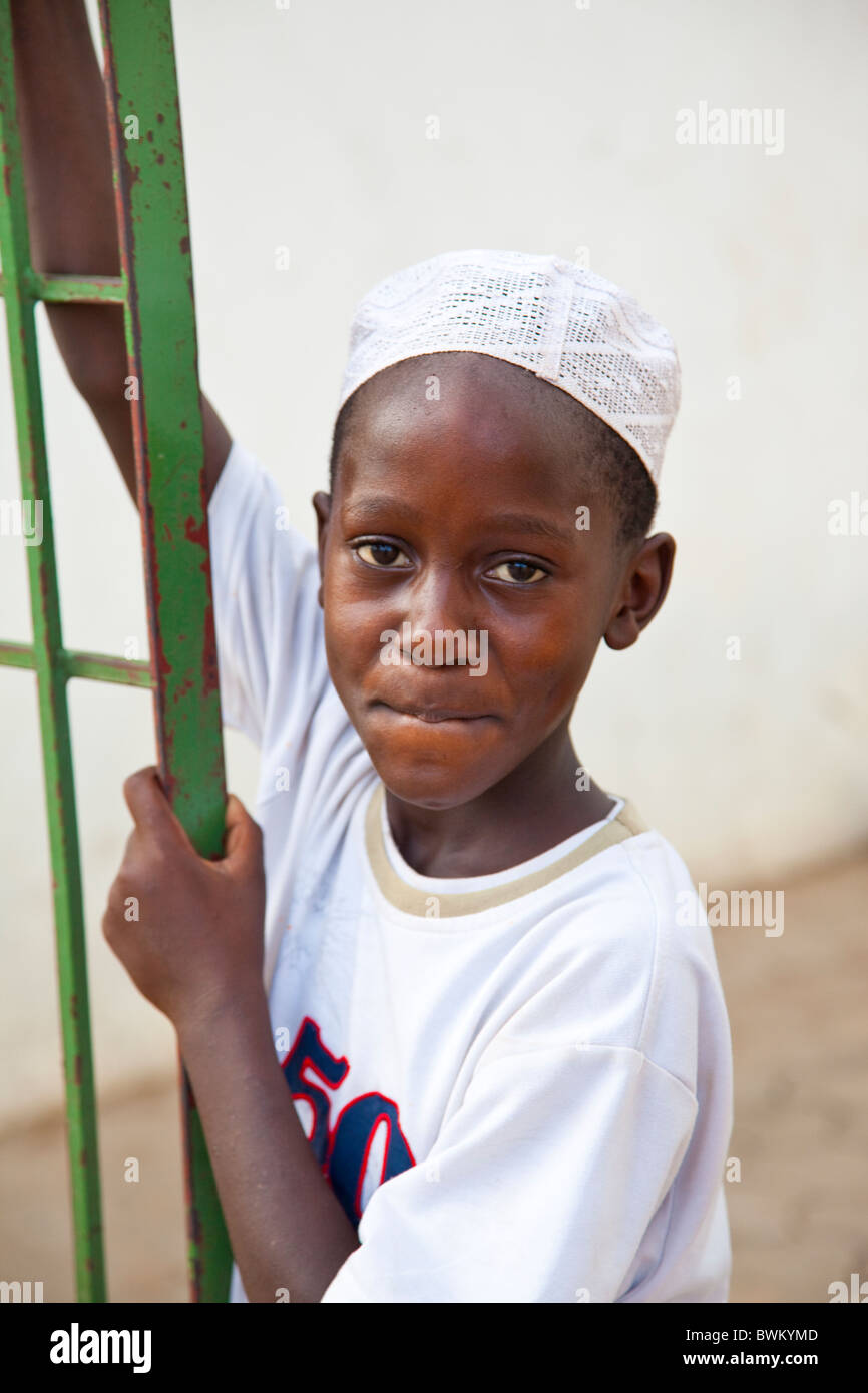 Muslim boy, Lamu Island, Kenya Stock Photo - Alamy
