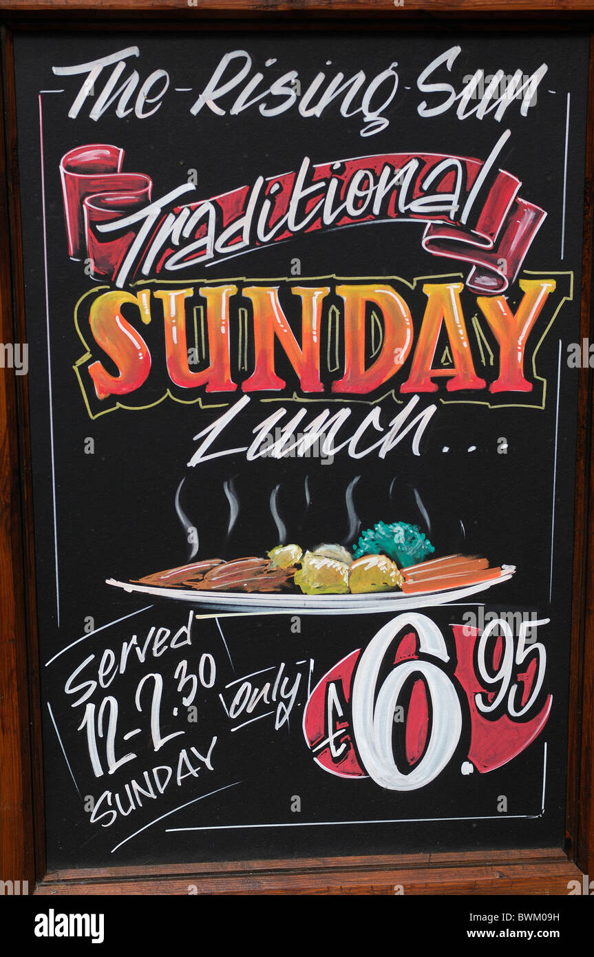 Menu Restaurant Uk High Resolution Stock Photography and Images - Alamy