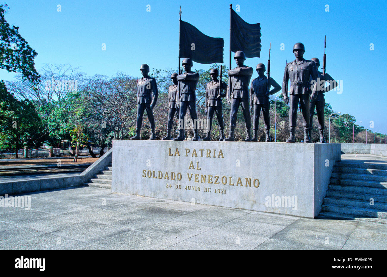 Venezuela South America Altar De La Patria Campo Carabobo Valencia ...