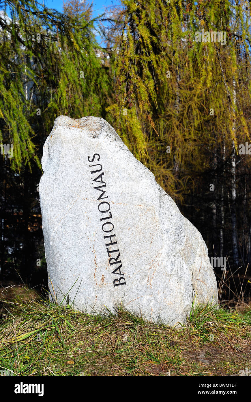 religious stone circles seefeld Tirol Austria Stock Photo - Alamy