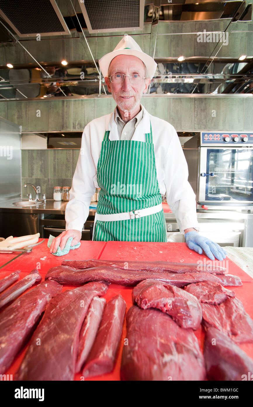 Game butcher hi-res stock photography and images - Alamy