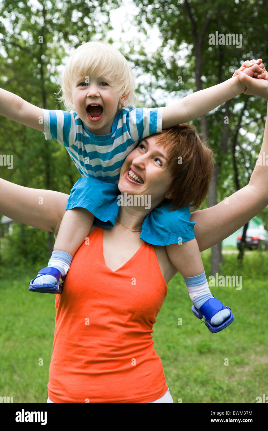 People having a fun Stock Photo - Alamy