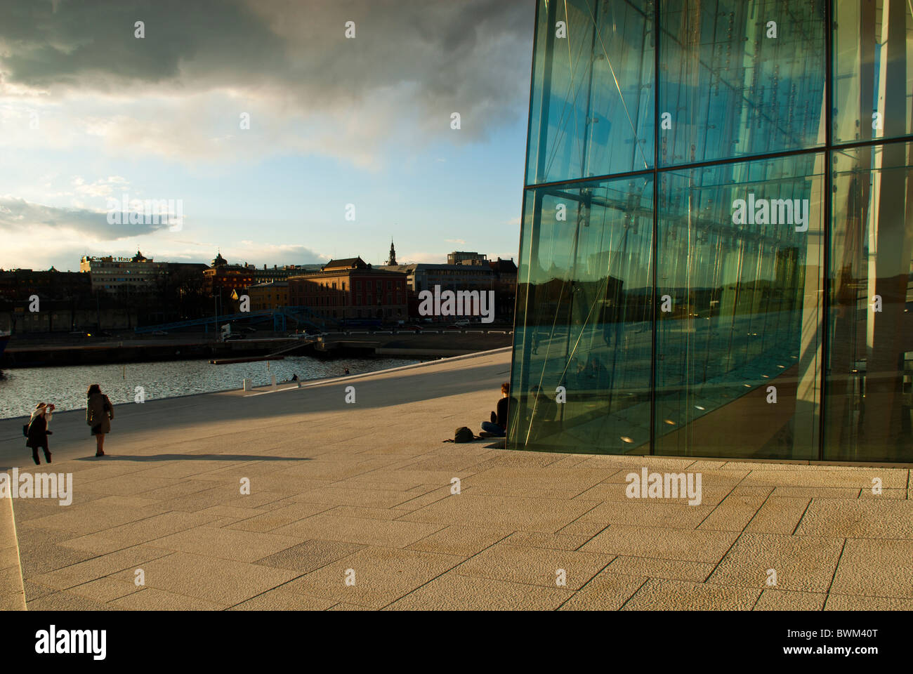 Opera house building exteriors Oslo Norway Scandinavia Stock Photo - Alamy
