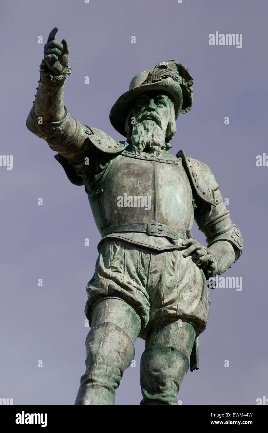 Juan Ponce de Leon Puerto Rico Conquistador Caribbean Statue Monument ...