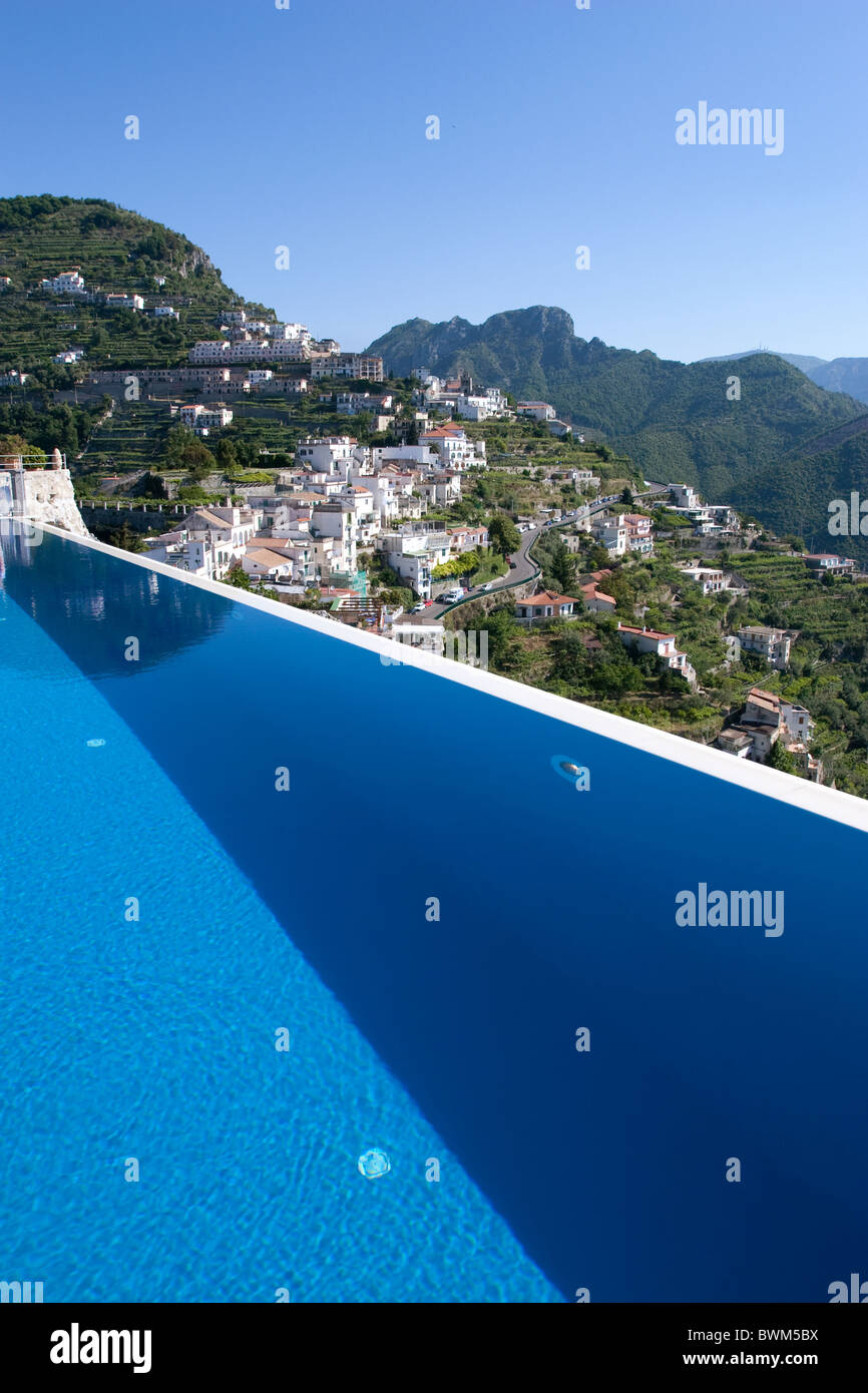 Ravello Caruso Luxury hotel pool Amalfi coast sun Luxury charm charming ...