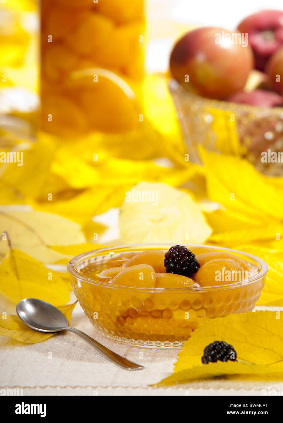 Stewed garden fruit hi-res stock photography and images - Alamy