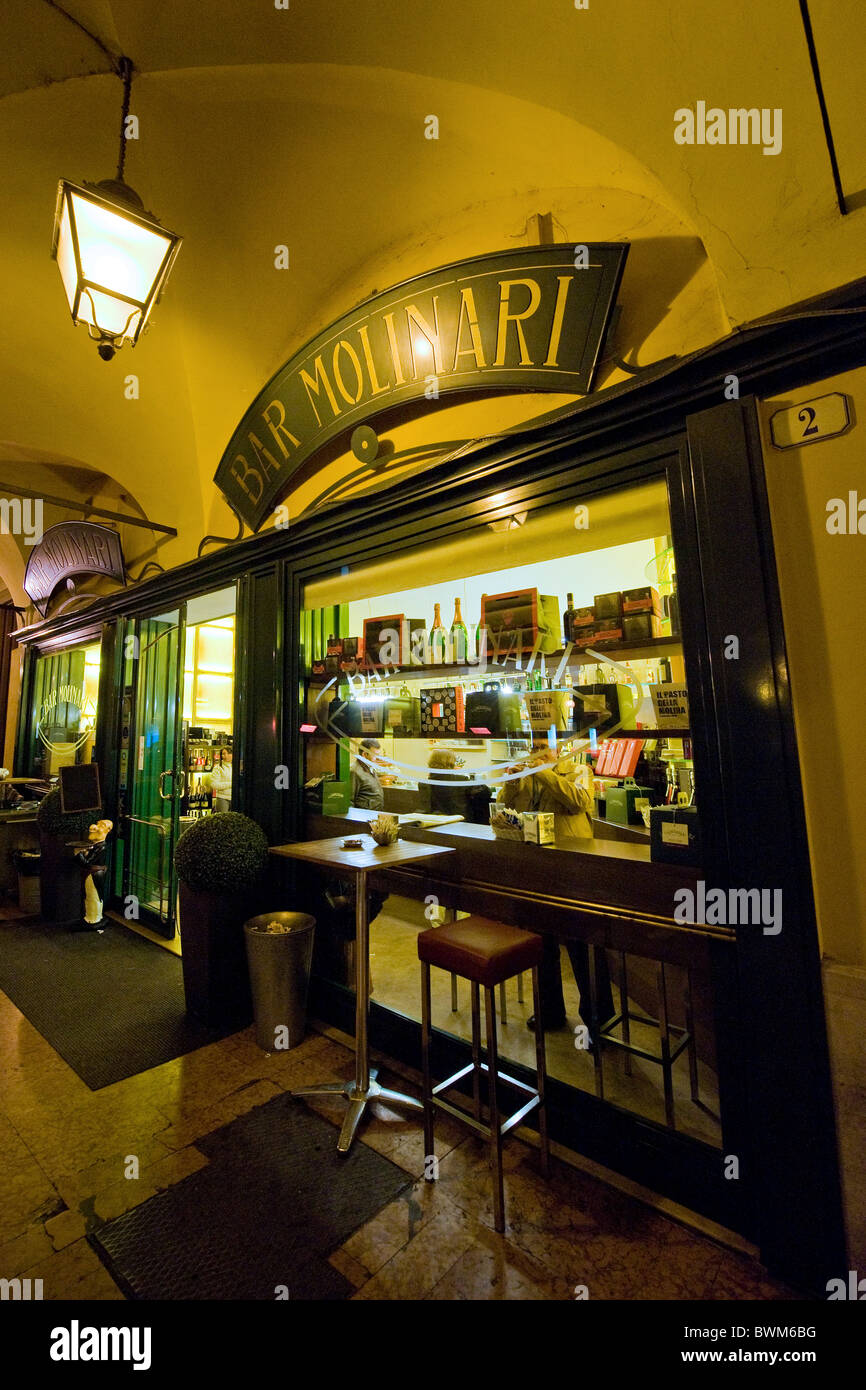 Bar Molinari, Modena, Emilia Romagna, Italy Stock Photo - Alamy