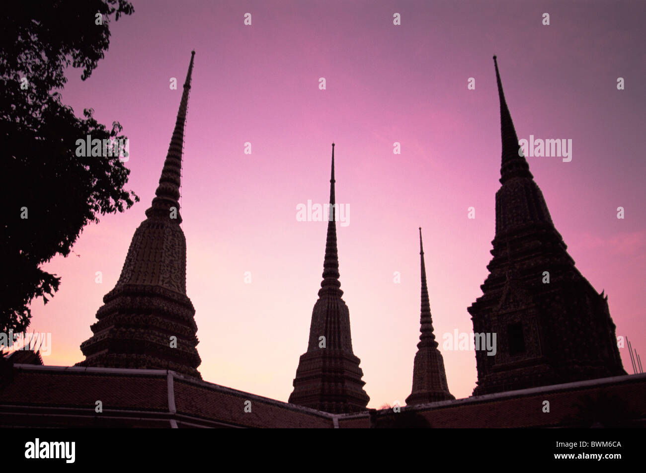 Thailand Asia Bangkok Wat Po Wat Poh Temple Temples Thai Temple Stupa ...