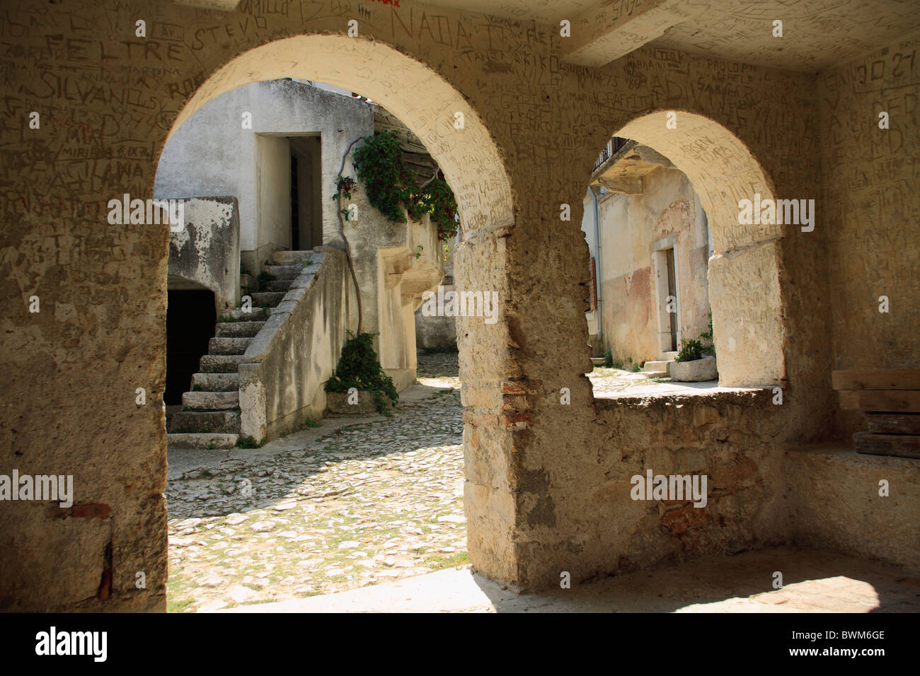 Beli village on Cres Island, Croatia Stock Photo - Alamy