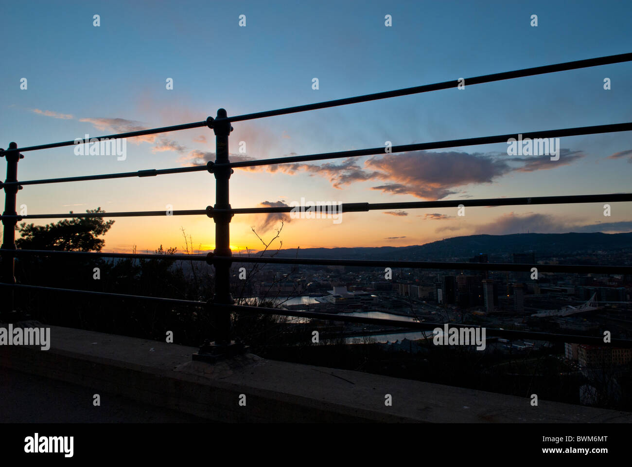 Norway sunset not sunrise hi-res stock photography and images - Alamy