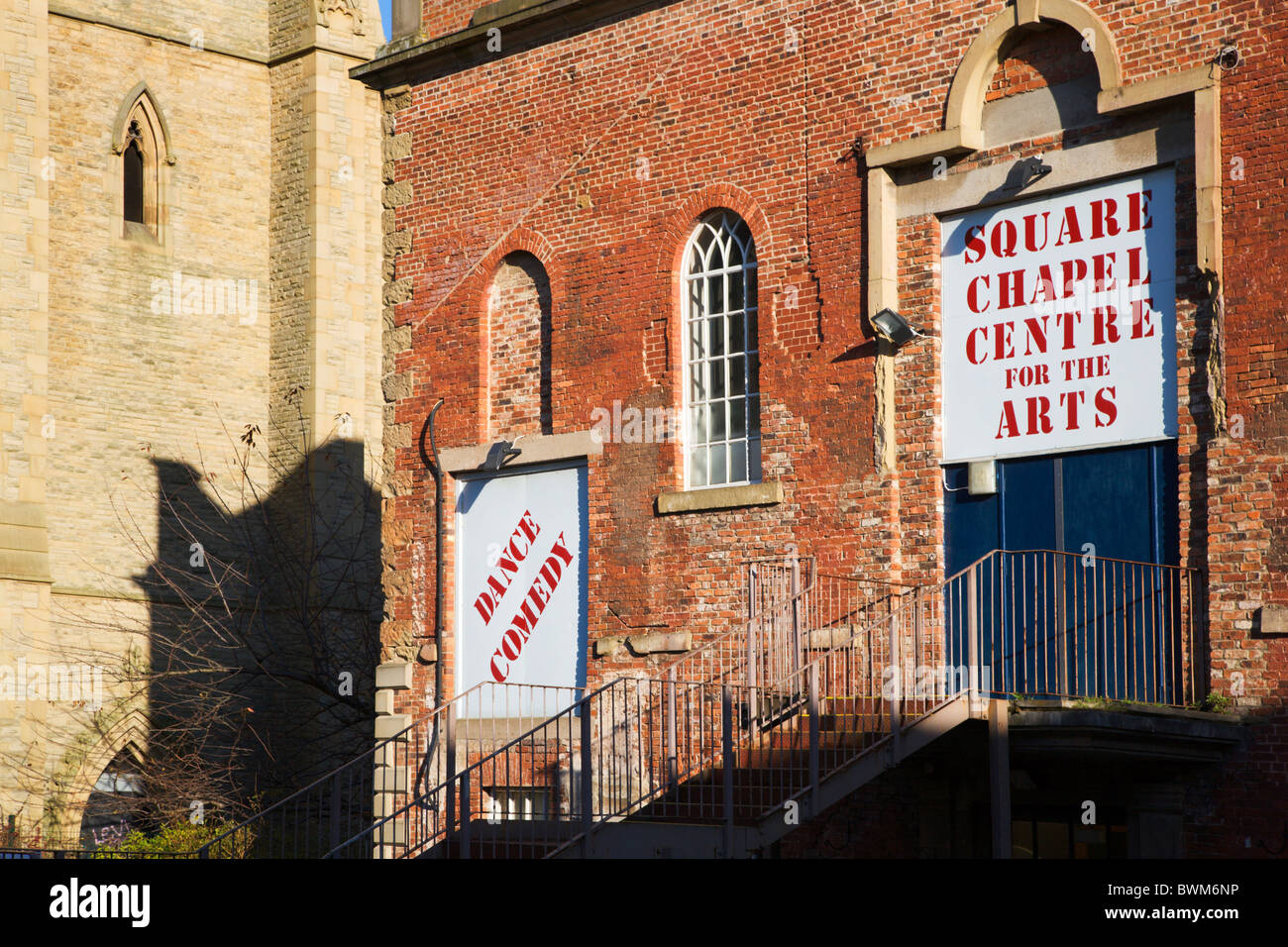 Square Chapel Centre for The Arts Halifax West Yorkshire England Stock ...