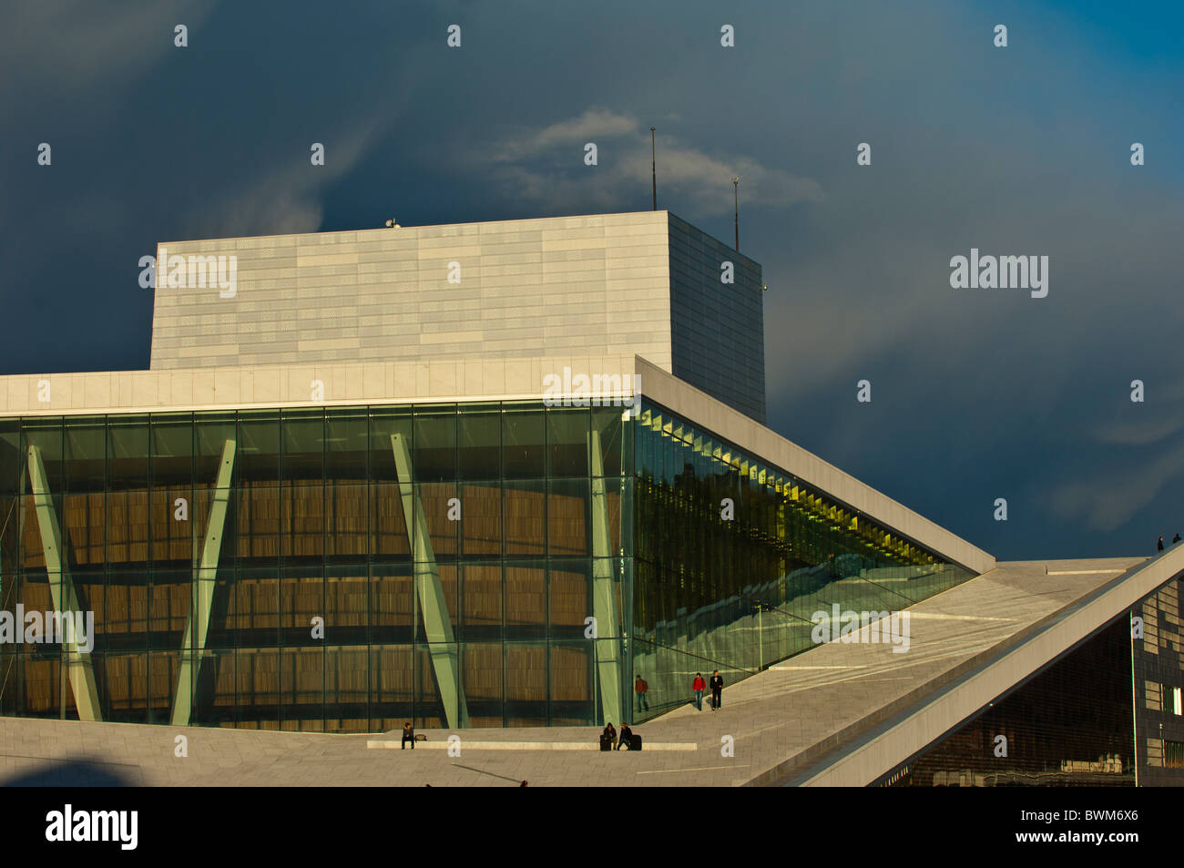 Opera house building exteriors Oslo Norway Scandinavia Stock Photo - Alamy