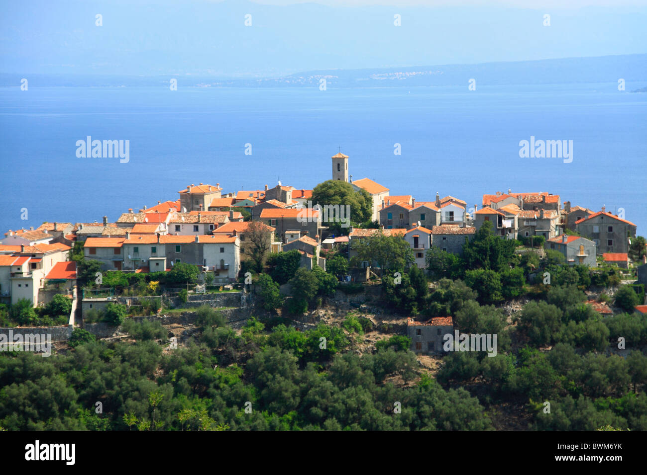 Beli village on Cres Island, Croatia Stock Photo - Alamy