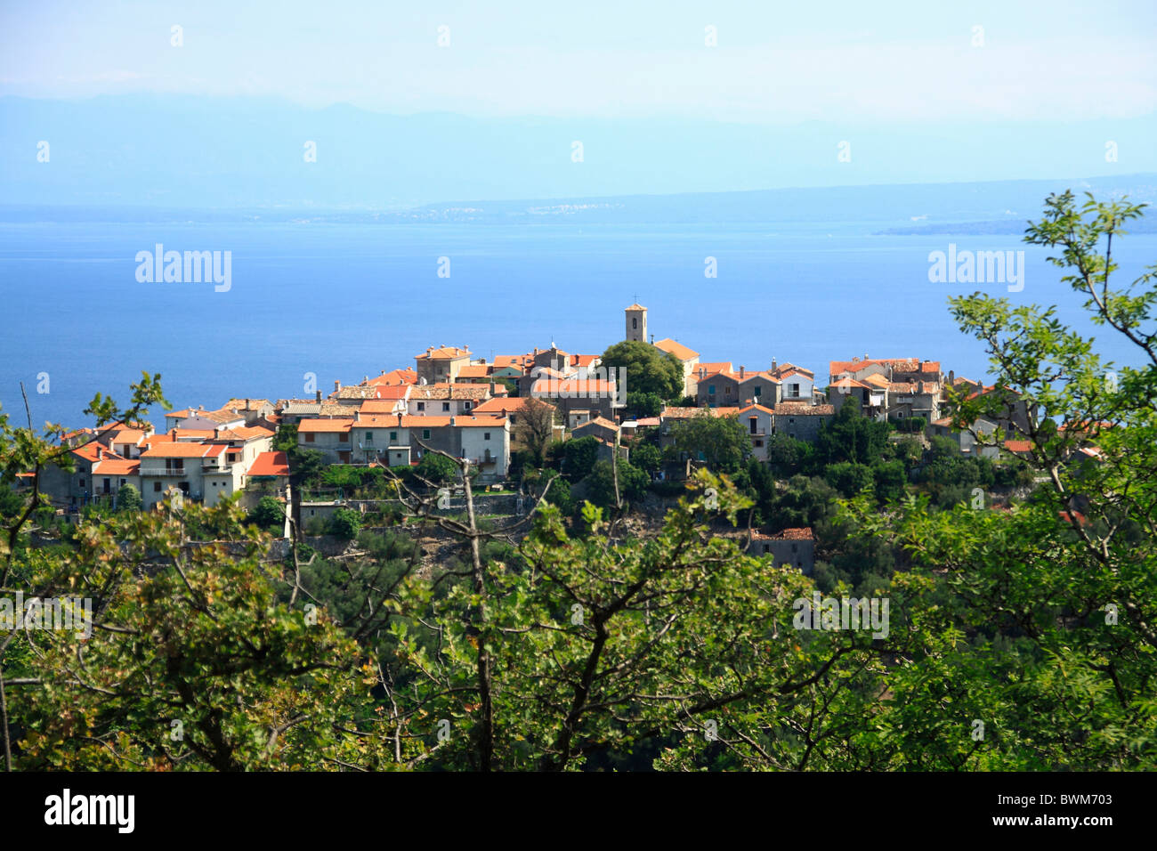 Beli village on Cres Island, Croatia Stock Photo - Alamy