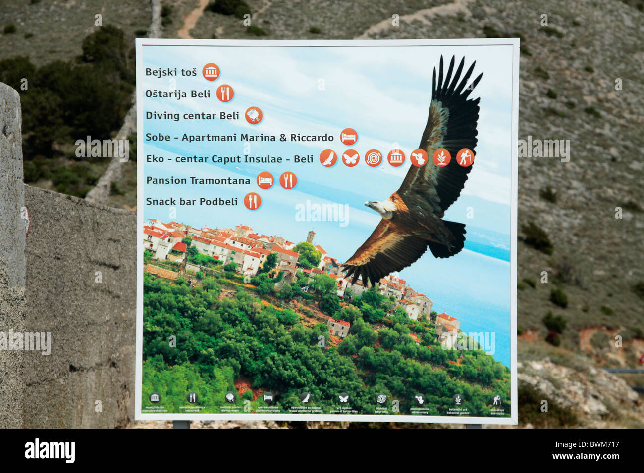 Map display board hi-res stock photography and images - Alamy