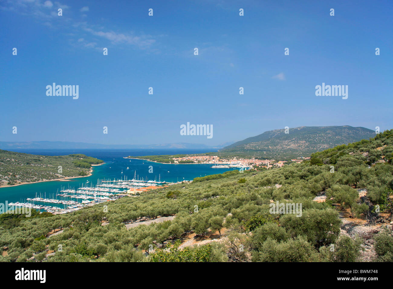 Cres town on Cres Island, Croatia Stock Photo - Alamy