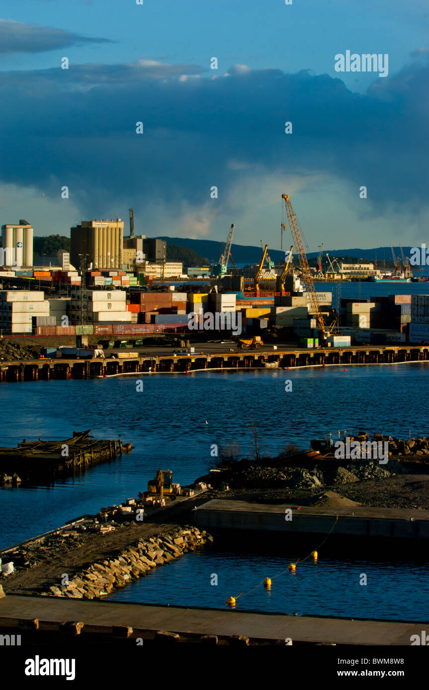 The port of Oslo Norway Scandinavia Stock Photo - Alamy