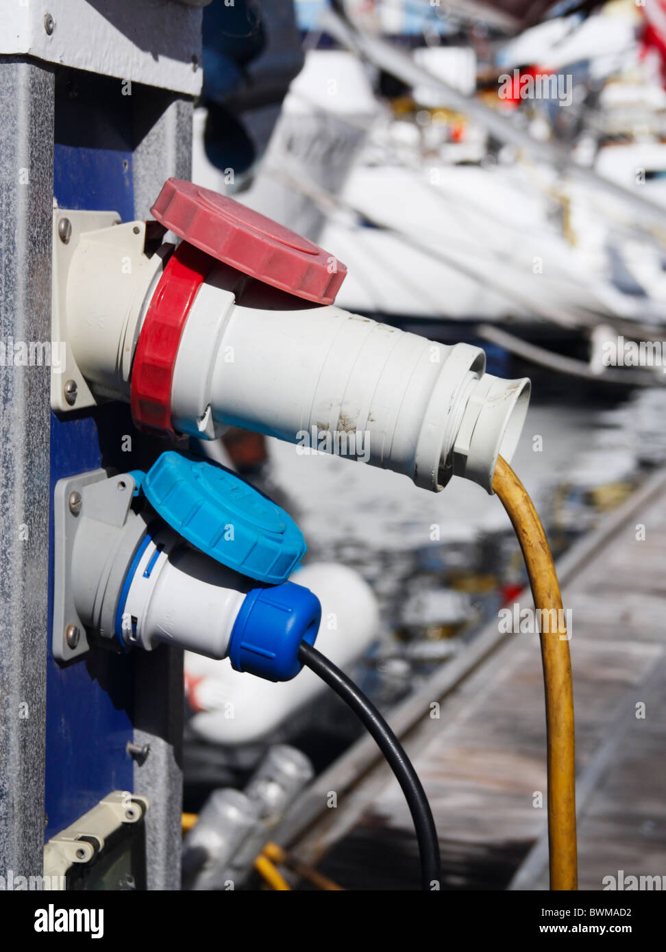 Marina power supply hi-res stock photography and images - Alamy
