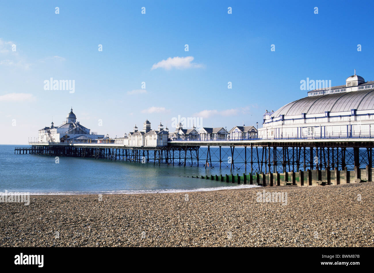 UK England Europe Sussex Eastbourne Eastbourne Beach Beaches English ...