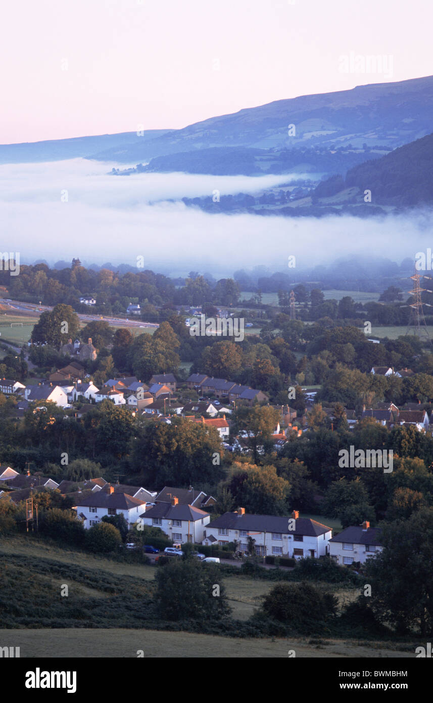 UK Wales Monmouthshire Abergavenny Countryside Landscape Welsh ...