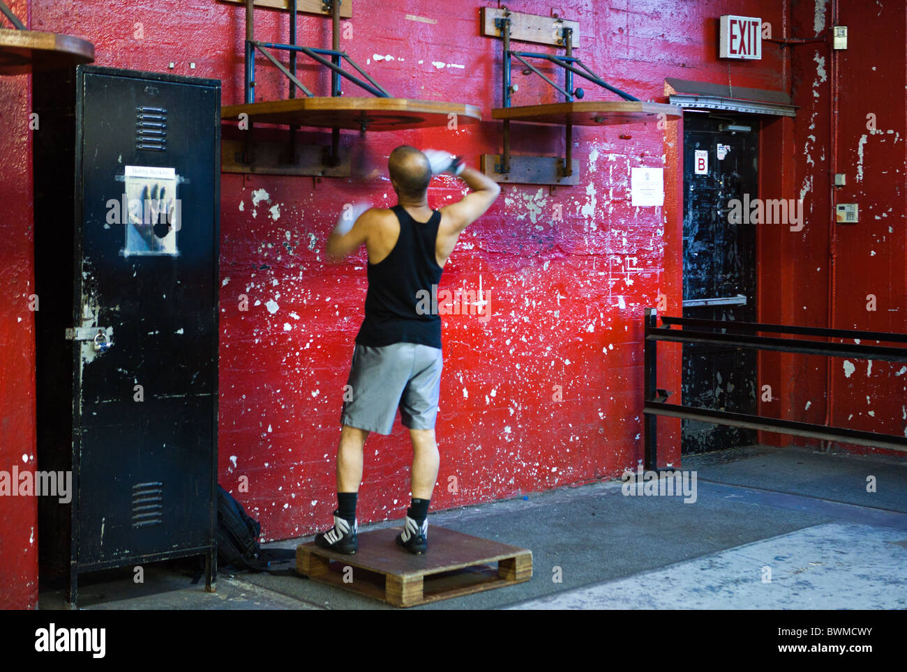 U.S.A., New York, Brooklyn, the Gleason Gym Stock Photo - Alamy