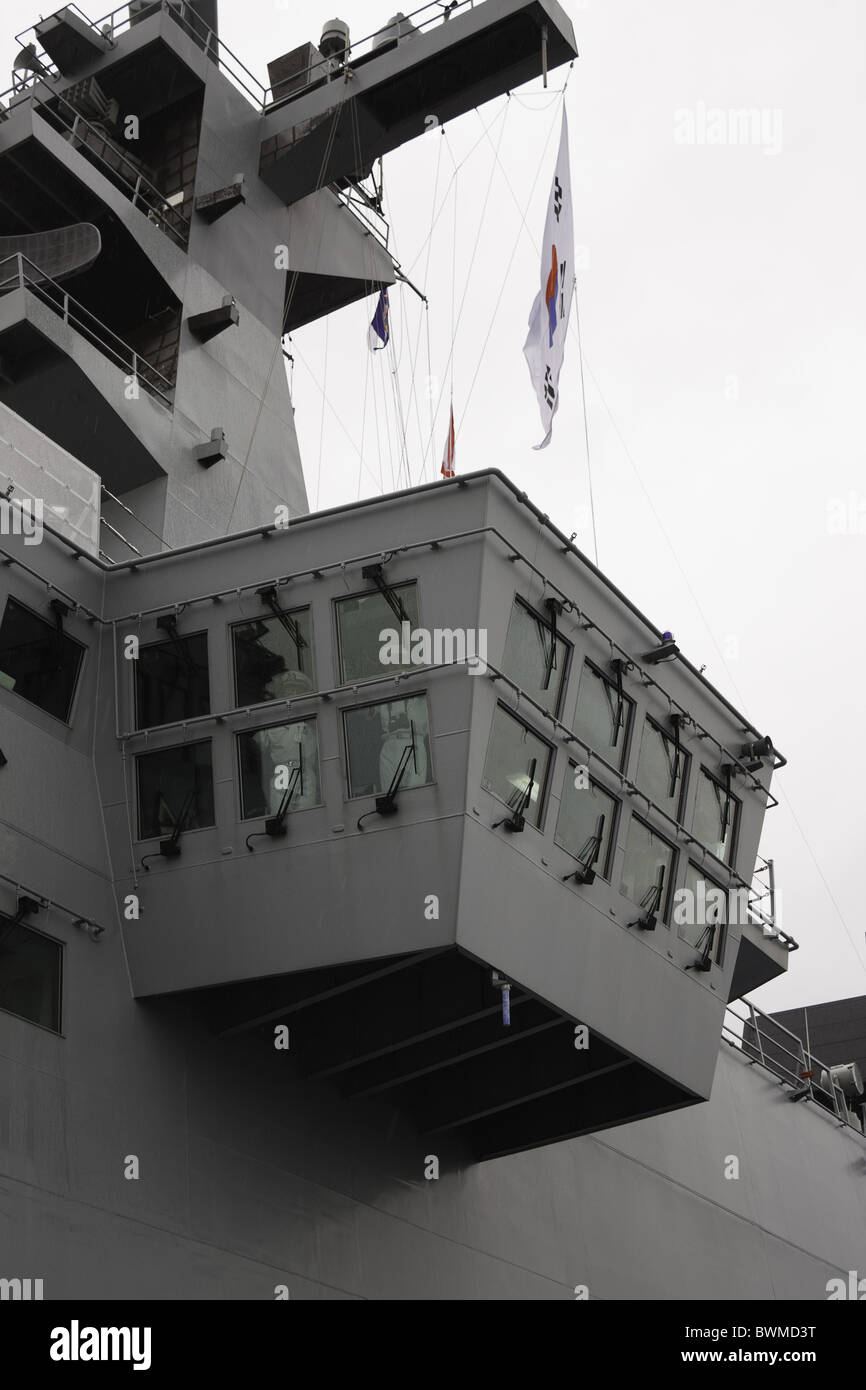 Bridge of a Major Korean War Ship Stock Photo - Alamy