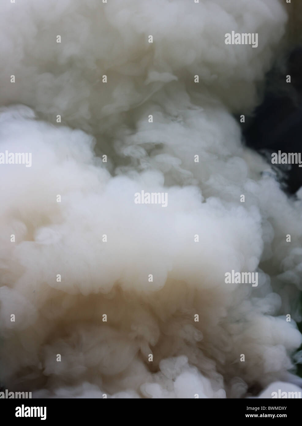 Close up view of dense smoke fumes Stock Photo - Alamy