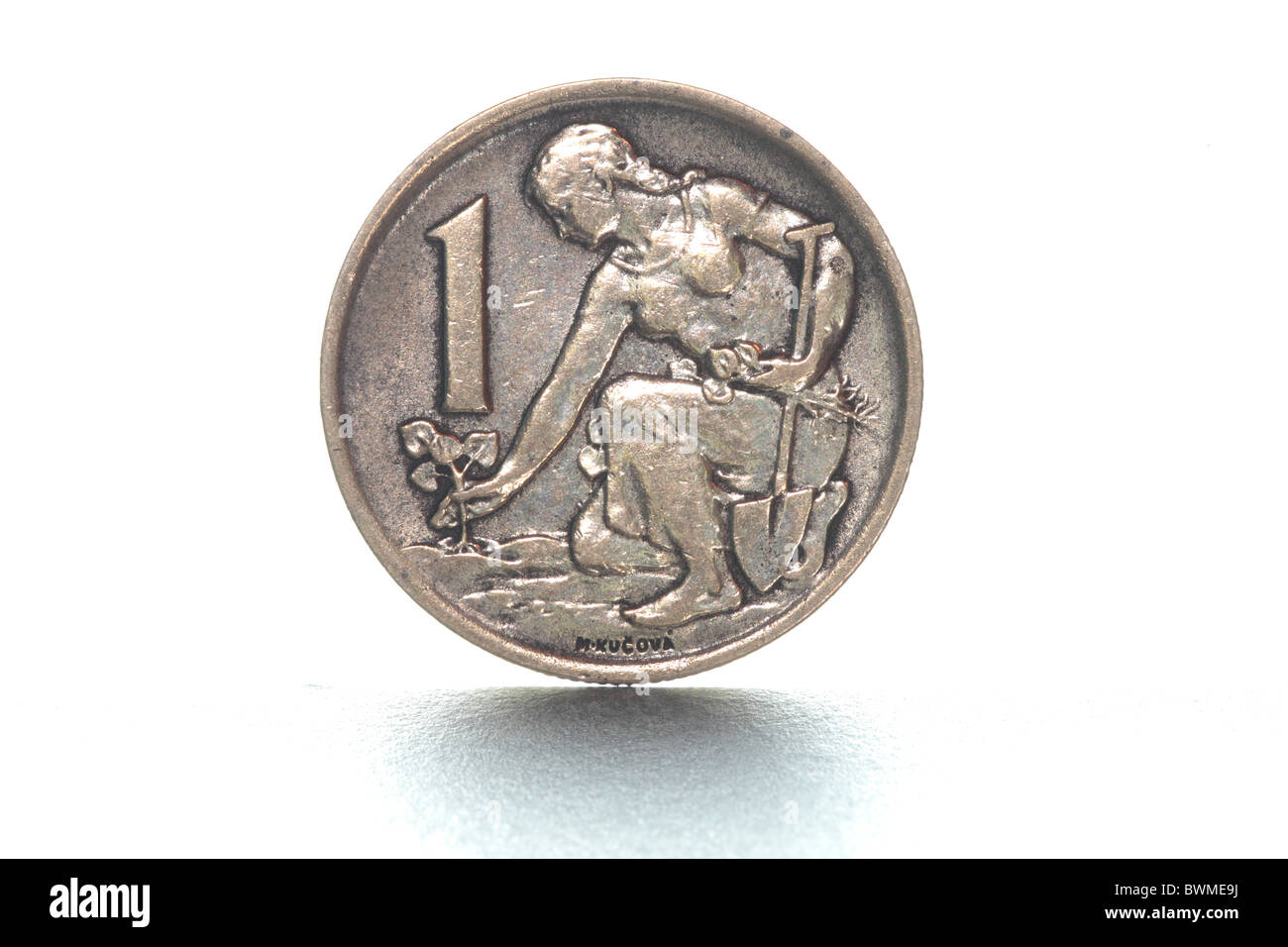 Czech coins hi-res stock photography and images - Alamy