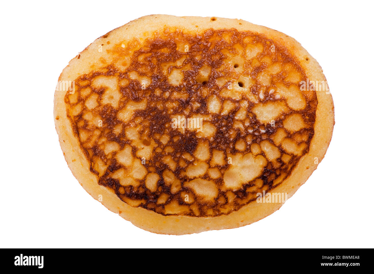 object on white - Food pancakes close up Stock Photo - Alamy