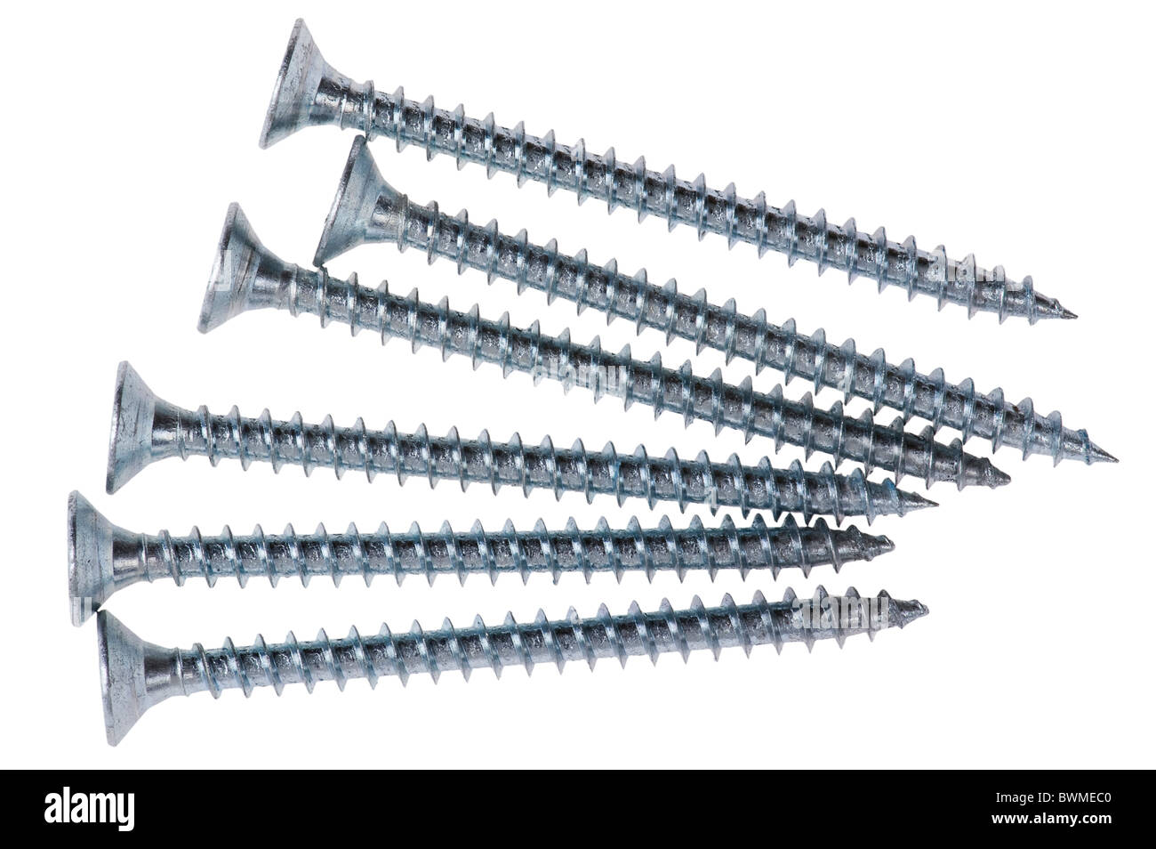 object on white - tool screw close up Stock Photo - Alamy