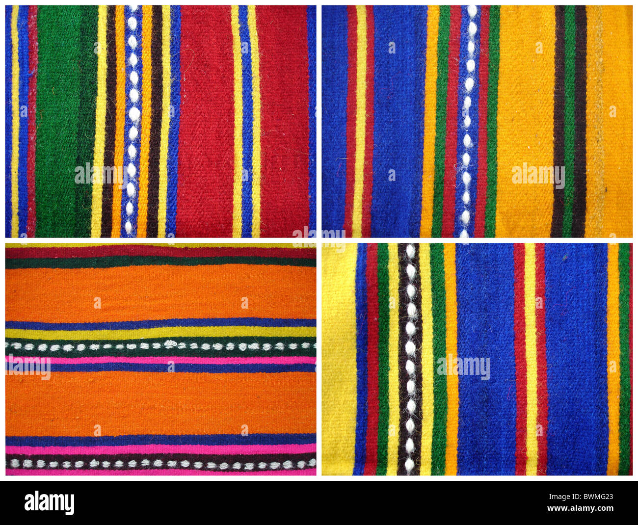 Traditional woolen rugs from Bulgaria Stock Photo - Alamy
