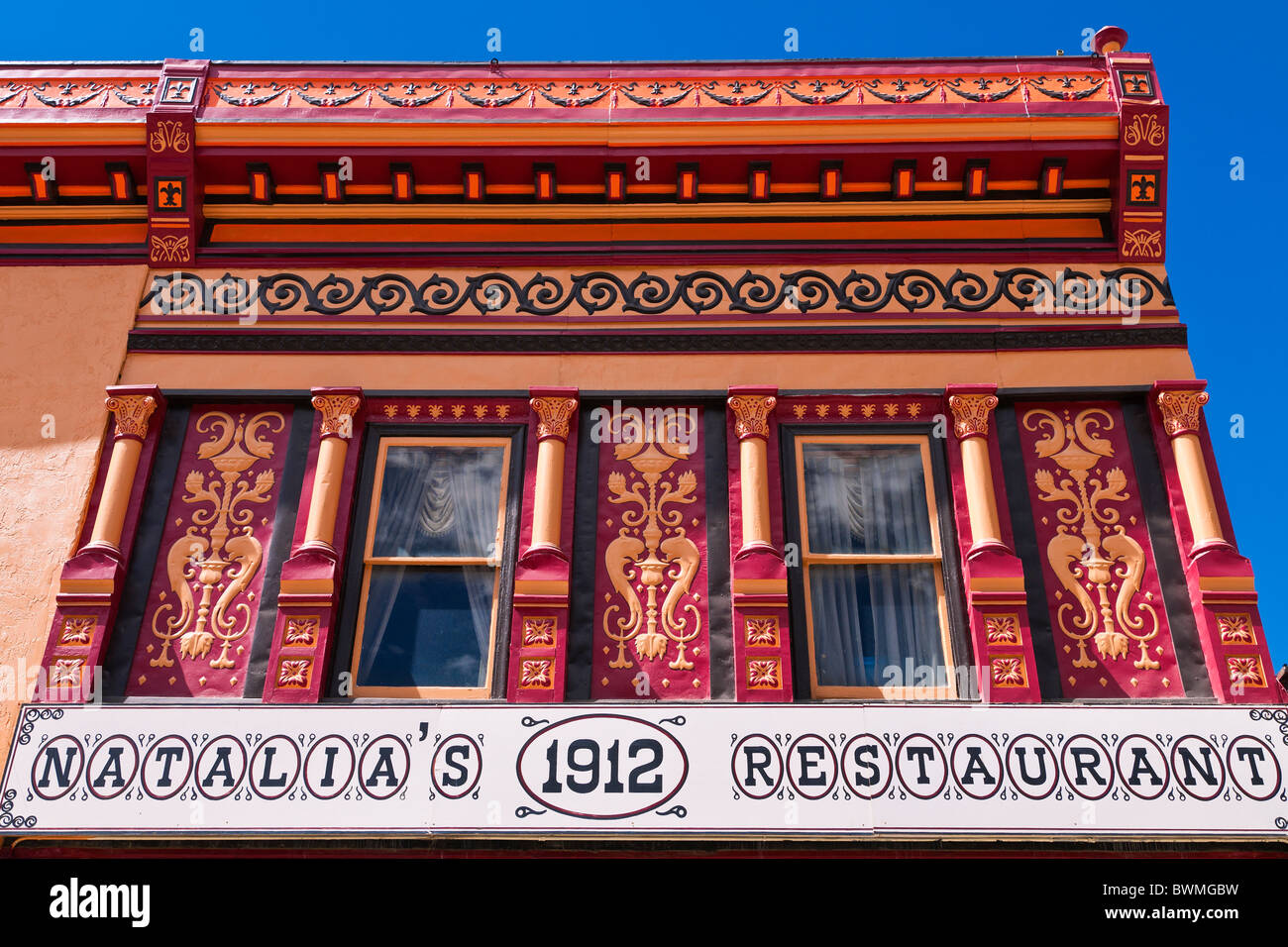 Natalia's Restaurant, Silverton, Colorado Stock Photo - Alamy