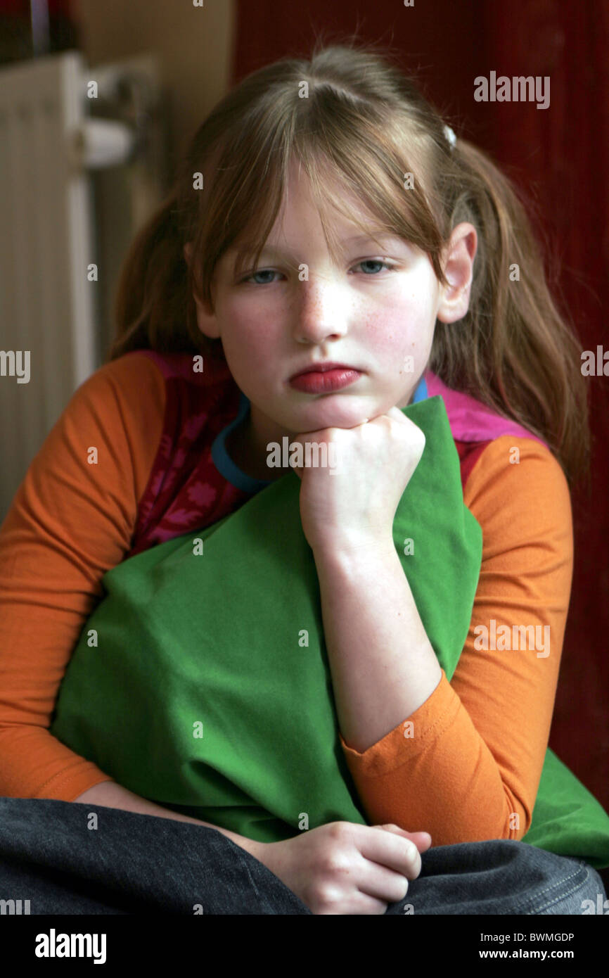 Grumpy kid hi-res stock photography and images - Alamy