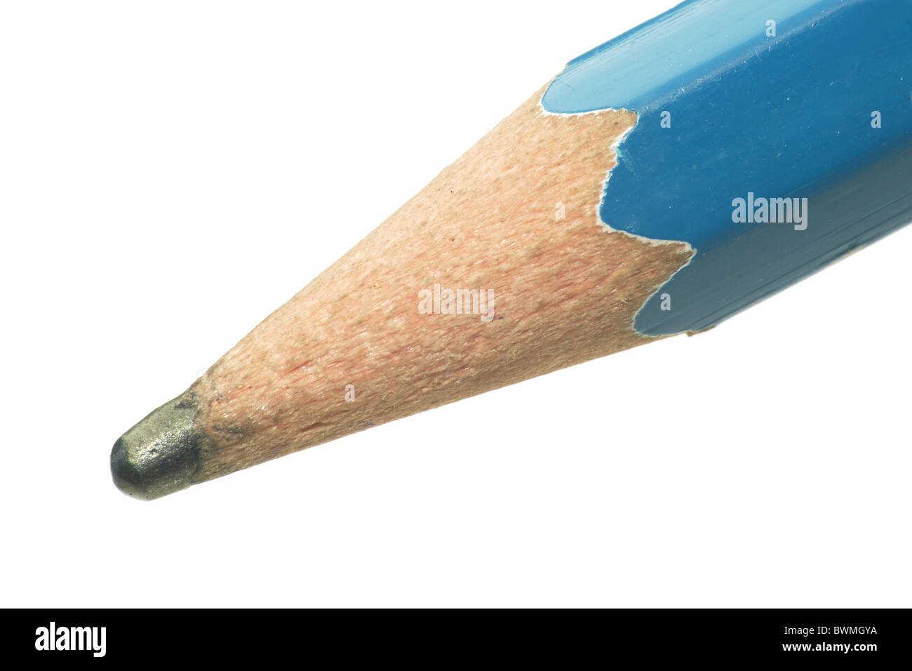 Pencil isolated on white background close-up Stock Photo - Alamy