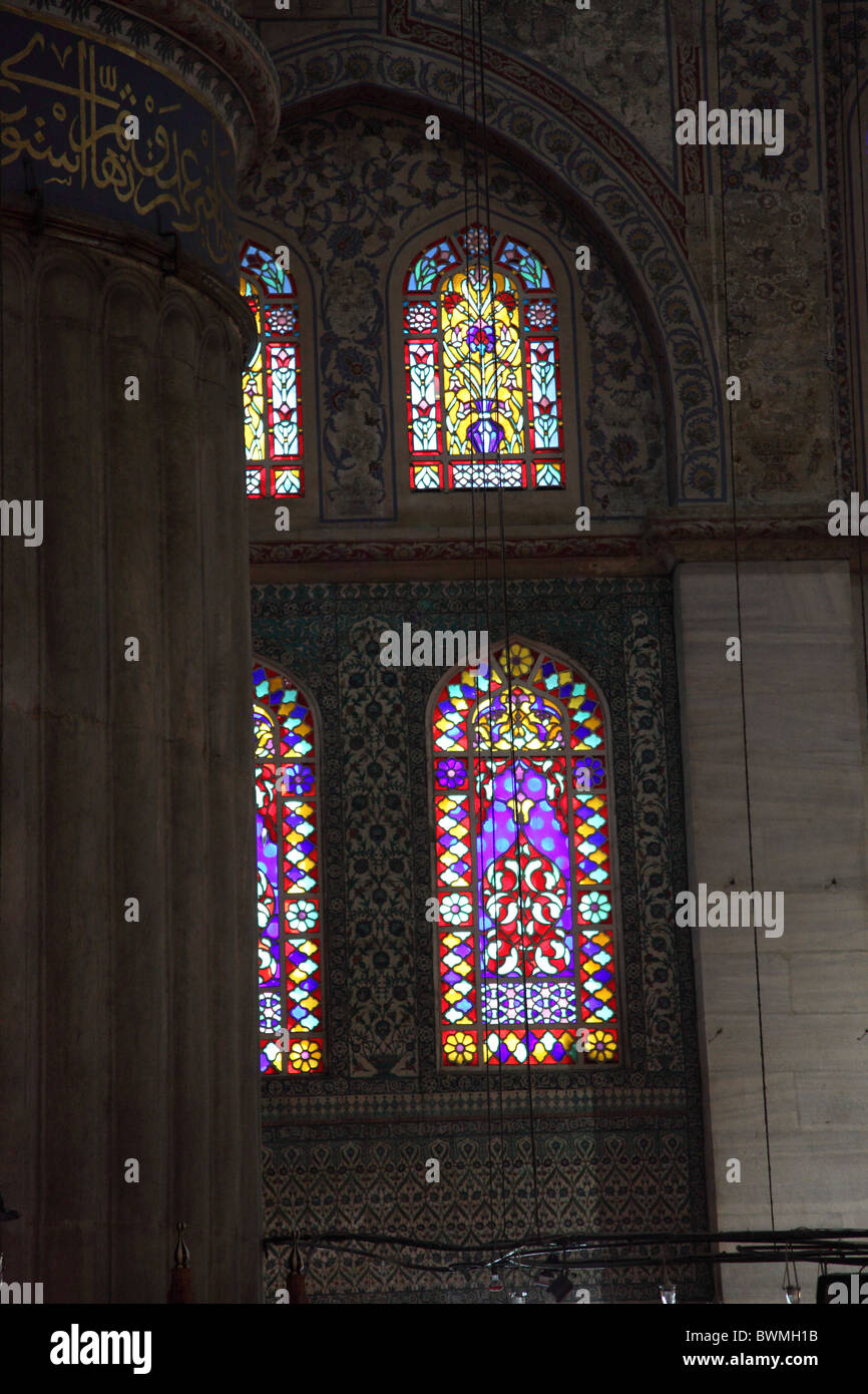 Blue Mosque Stained Glass Window at Rodney Eubanks blog