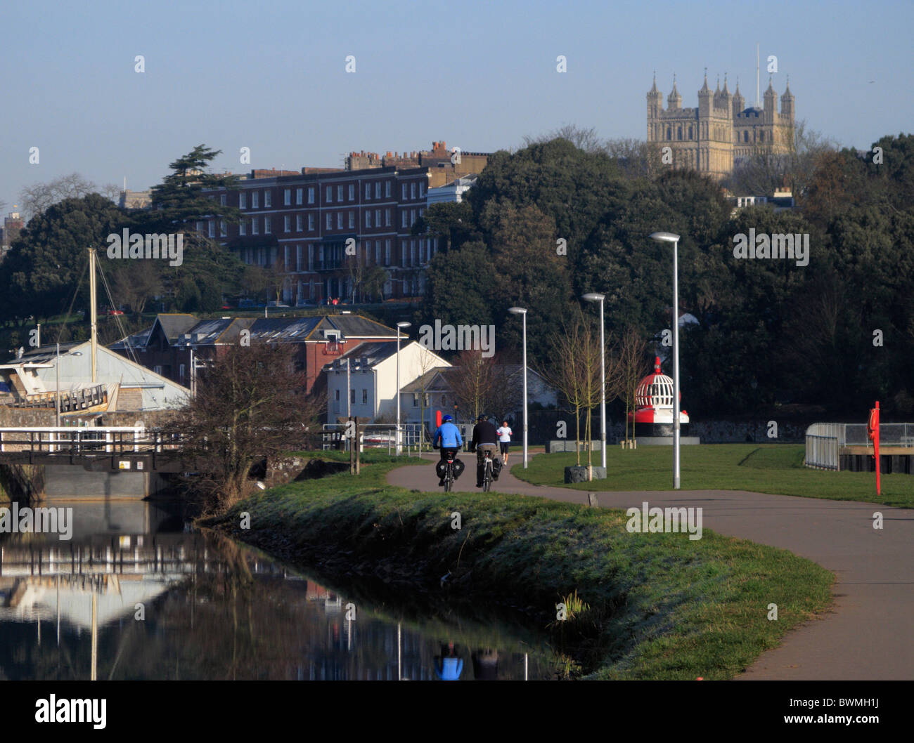 Exe valley way cycle hi-res stock photography and images - Alamy