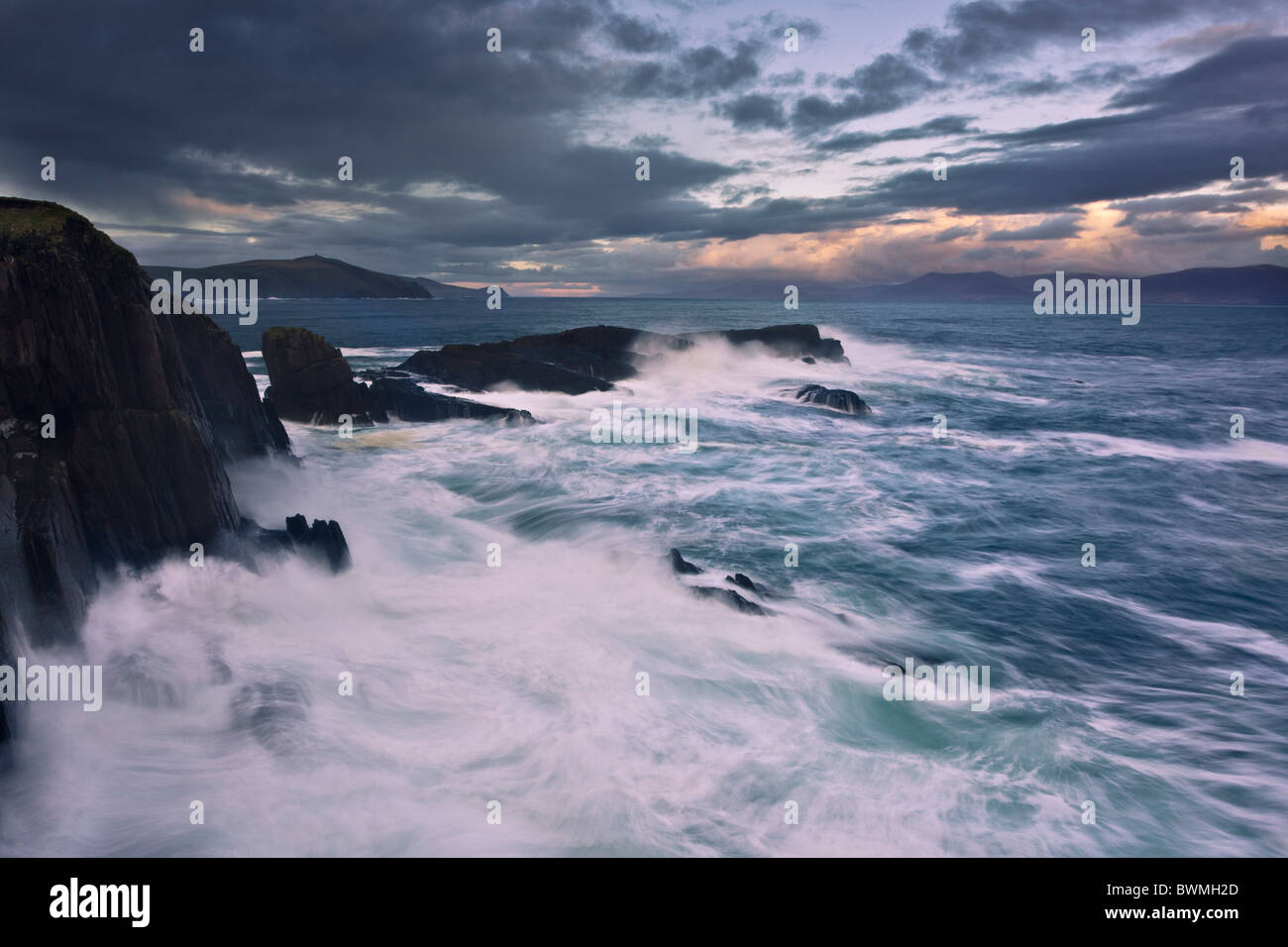 Bantry Bay Sunset Stock Photo - Alamy