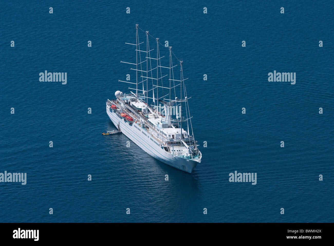 Large "sailing ship" hight view italy Mediterranean Stock Photo - Alamy