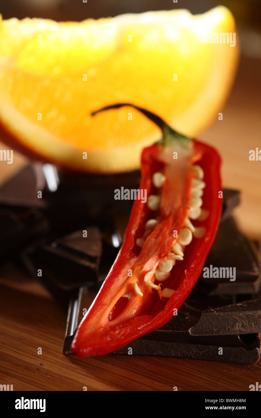 Chilli slice hi-res stock photography and images - Alamy